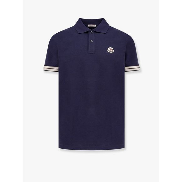 Moncler | Sweaters | Moncler Men Moncler Blue Polo Shirts | Poshmark